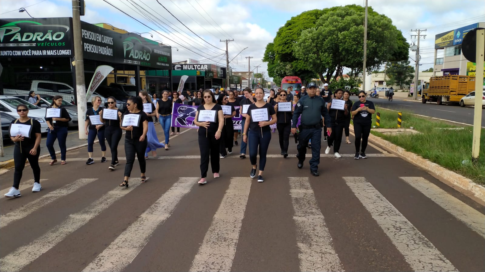Programa Mulher Segura do 8° BPM participou de diversas ações no mês de ...