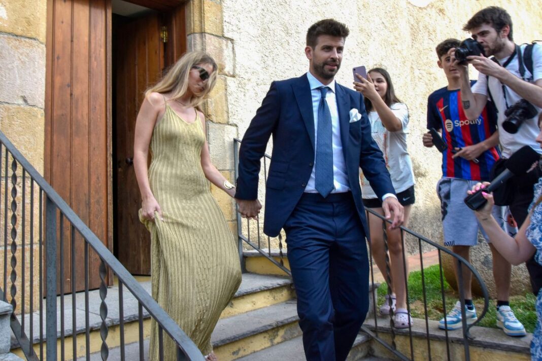 Gerard Piqué e Clara Chía surgem de mãos dadas em casamento – Midia Exata